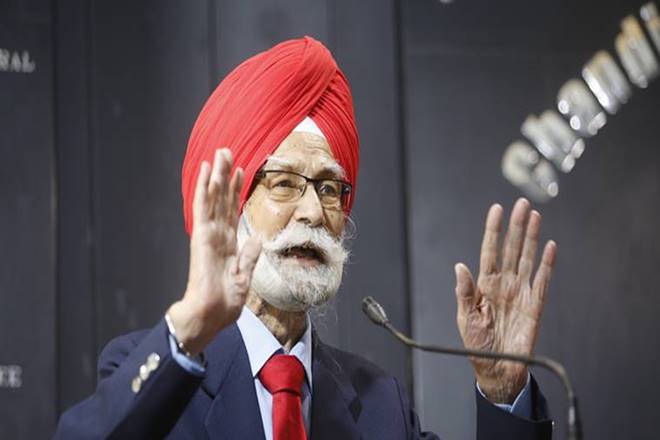Three-time Olympic gold medal-winning hockey legend Balbir Singh Sr ...