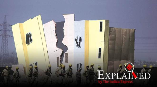 Earthquake of 2.1 magnitude hits Gurugram, tremors felt in Delhi ...