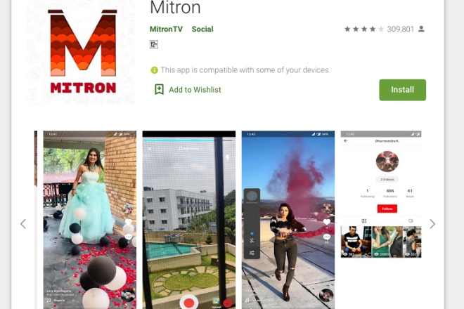 Mitron app, so-called desi TikTok alternative, is officially back on ...