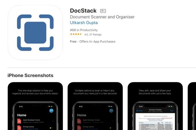 IIT Delhi students develop CamScanner alternative DocStack; here’s ...