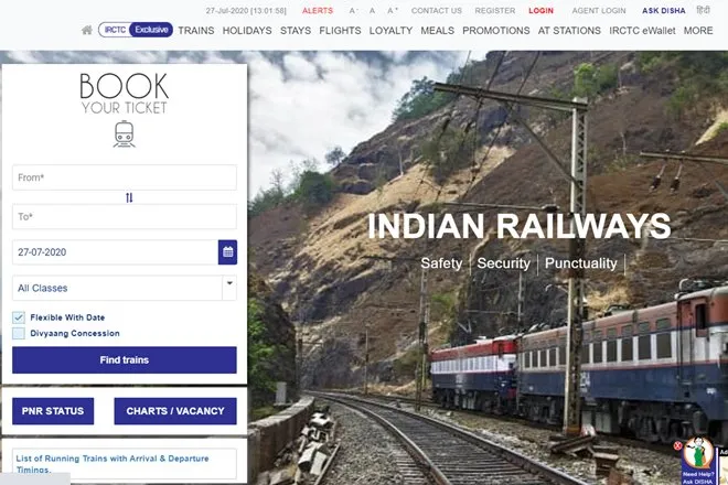 IRCTC next-generation e-ticketing website to be revamped! Indian ...