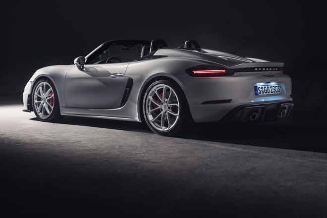 Porsche 718 Spyder, Cayman GT4 launched: Mid-engined convertible priced ...