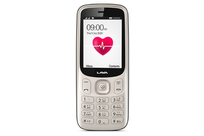 Lava’s new feature phone can measure your heart rate and blood pressure ...