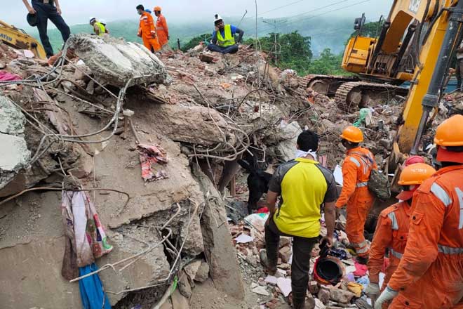 Raigad building collapse: Death toll rises to 12 with recovery of 11 bodies, rescue operations ...