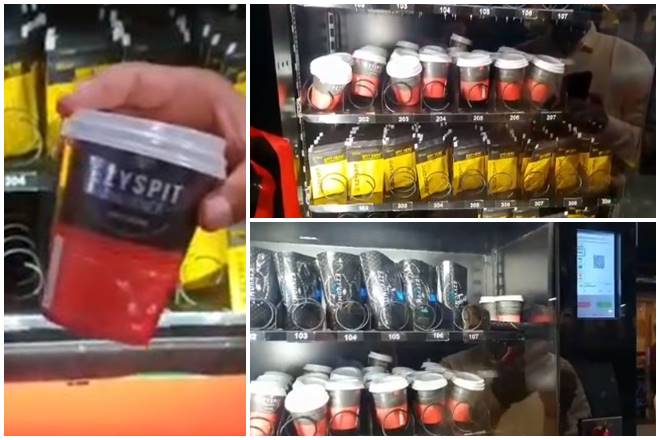 In a first, Indian Railways installs Easy Spit Automatic Vending ...