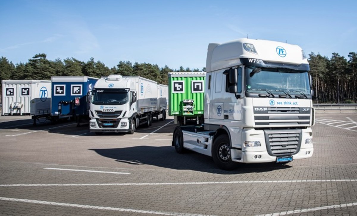 ZF’s new CV intelligence: Autonomous truck-trailer coupling and truck ...