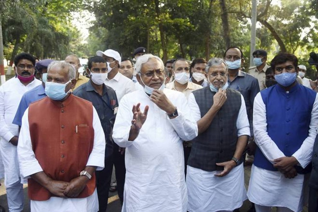 Bihar government formation: Nitish Kumar unanimously elected NDA leader, to take oath as CM ...