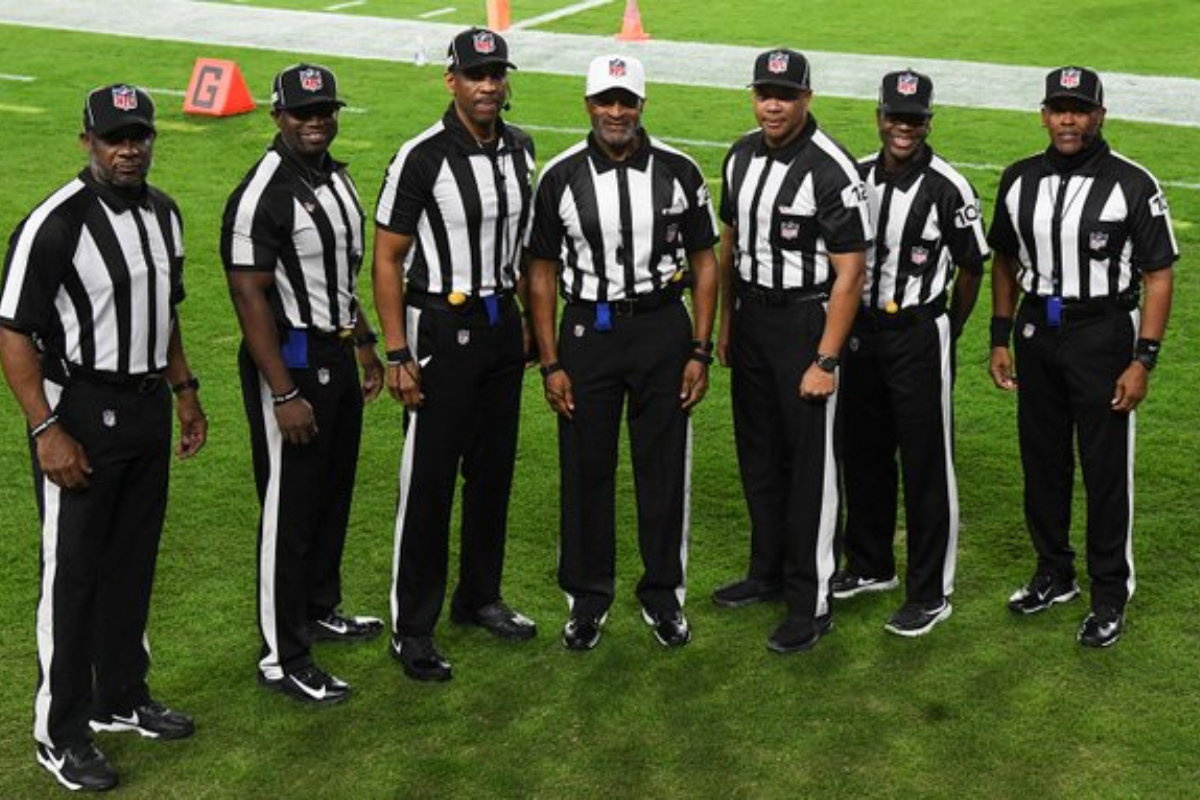NFL makes history with all-Black officiating crew for Monday Night ...