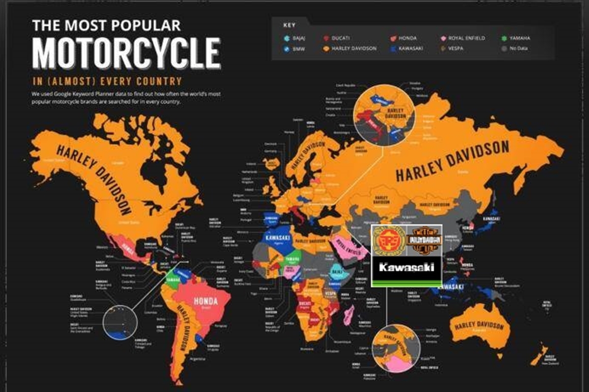 Country-wise most popular motorcycles around the world: Royal Enfield’s ...
