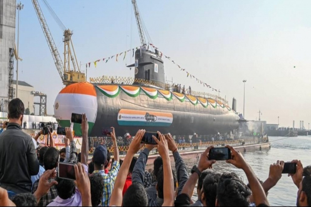 Indian Navy’s fifth Scorpene class submarine Vagir launched - Defence ...