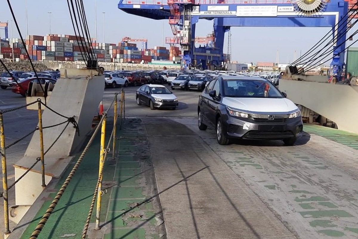 Honda begins export of Made-in-India City to left-hand-drive markets ...