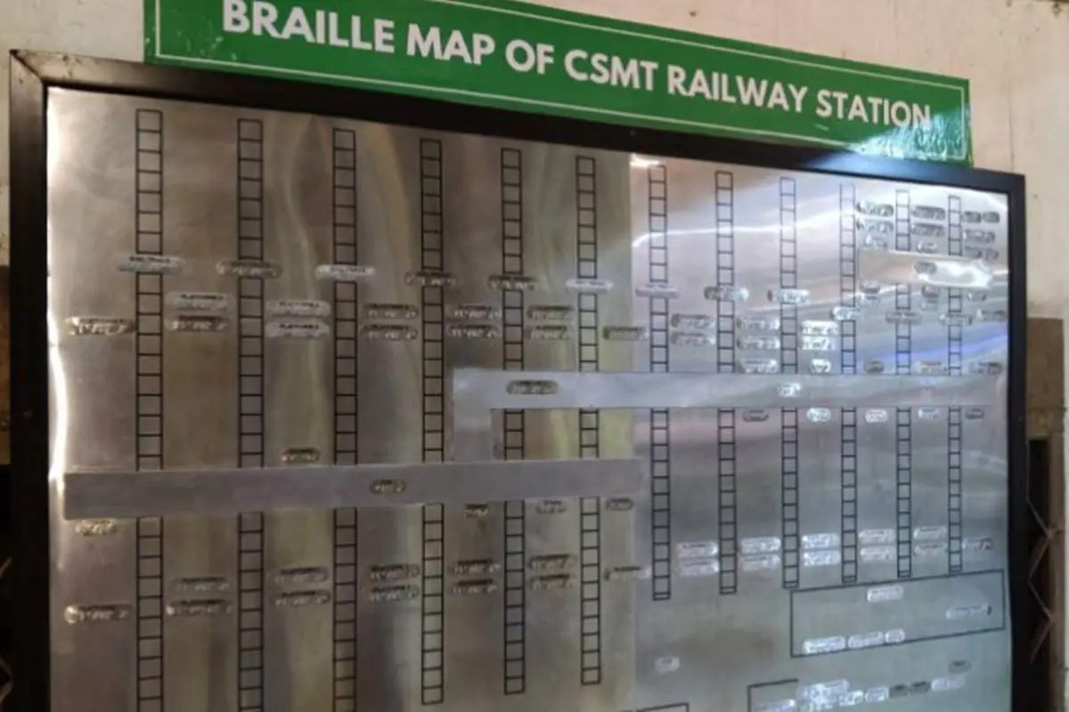 Now, visually-impaired passengers can easily navigate CSMT station ...