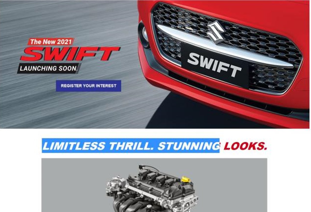 Updated Maruti Suzuki Swift teased: More powerful engine, better ...