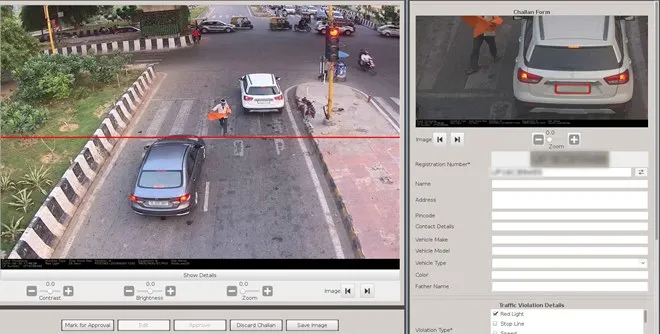 How traffic cameras work and issue challans: Violation tracking, fining ...