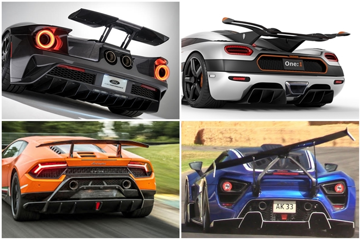 Top 5 wings & spoilers on supercars: Keeping Ferraris, Lamborghinis ...