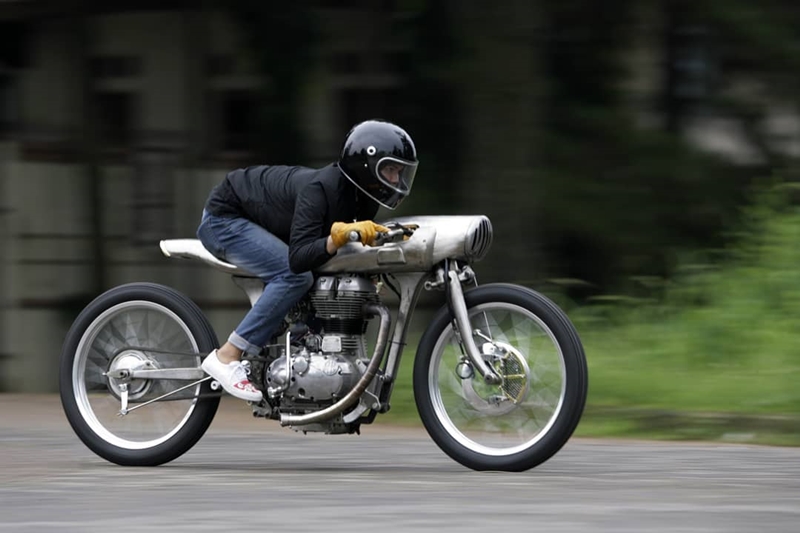 Royal Enfield Bullet 500 custom-built cafe racer by Kromworks: Unique ...