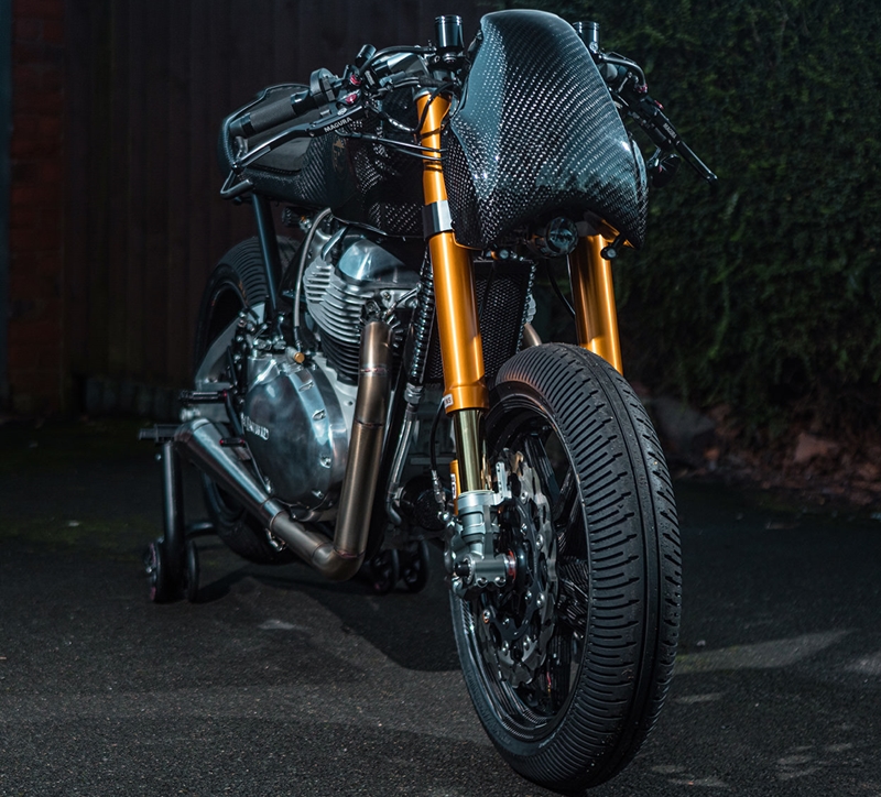 In photos: Royal Enfield Continental GT 650 custom-built as a striking ...