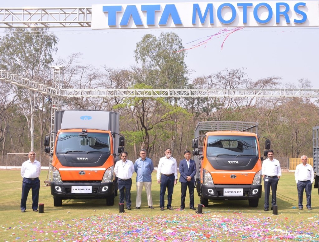 Tata Ultra Sleek T-Series smart trucks with connected technology, low ...