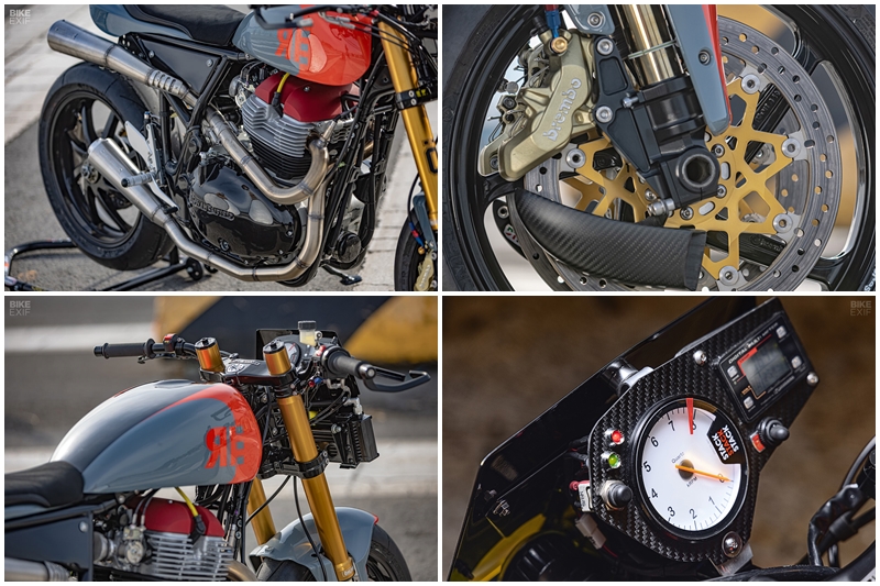 Custom-built Continental GT 650: Royal Enfield commissions Crazy Garage ...