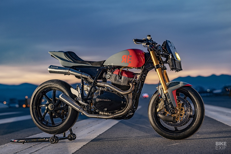 Custom-built Continental GT 650: Royal Enfield commissions Crazy Garage ...