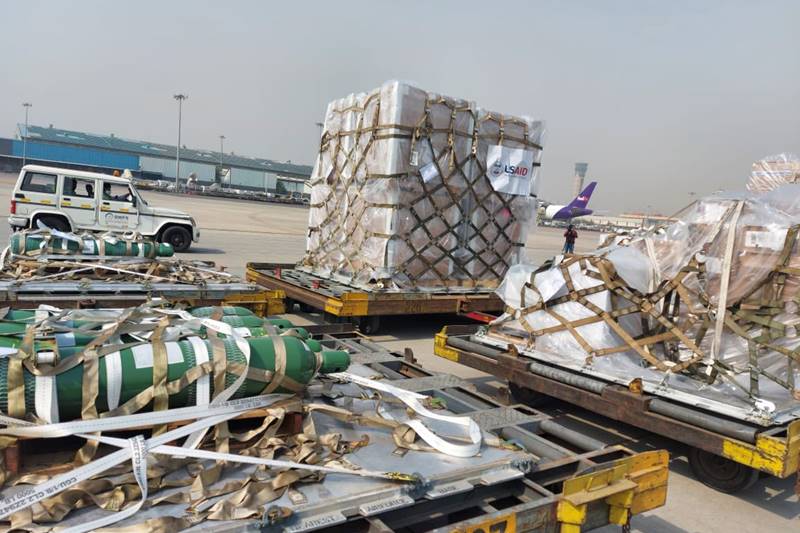 India receives first US aid shipment - Life News | The Financial Express