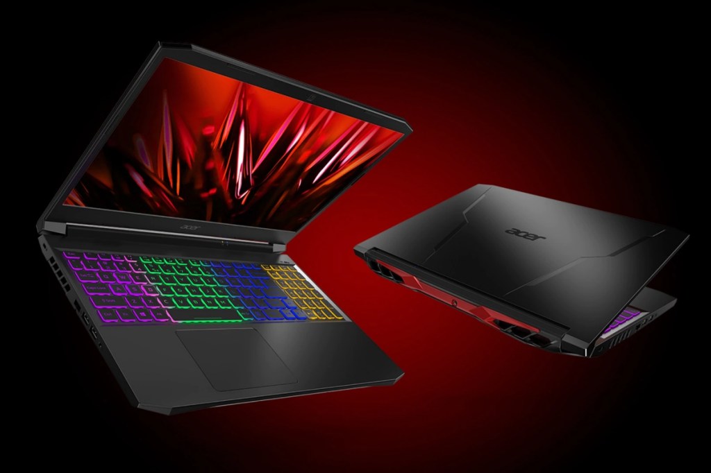 Acer Nitro 5 gaming laptop with 11th Gen Intel Core H-series processors ...