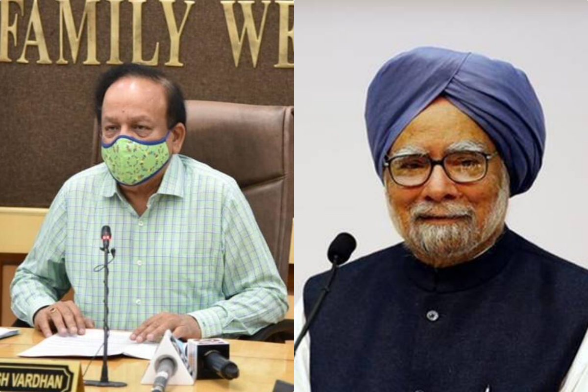 Harsh Vardhan slams Manmohan Singh, says Cong-ruled states busy raising ...