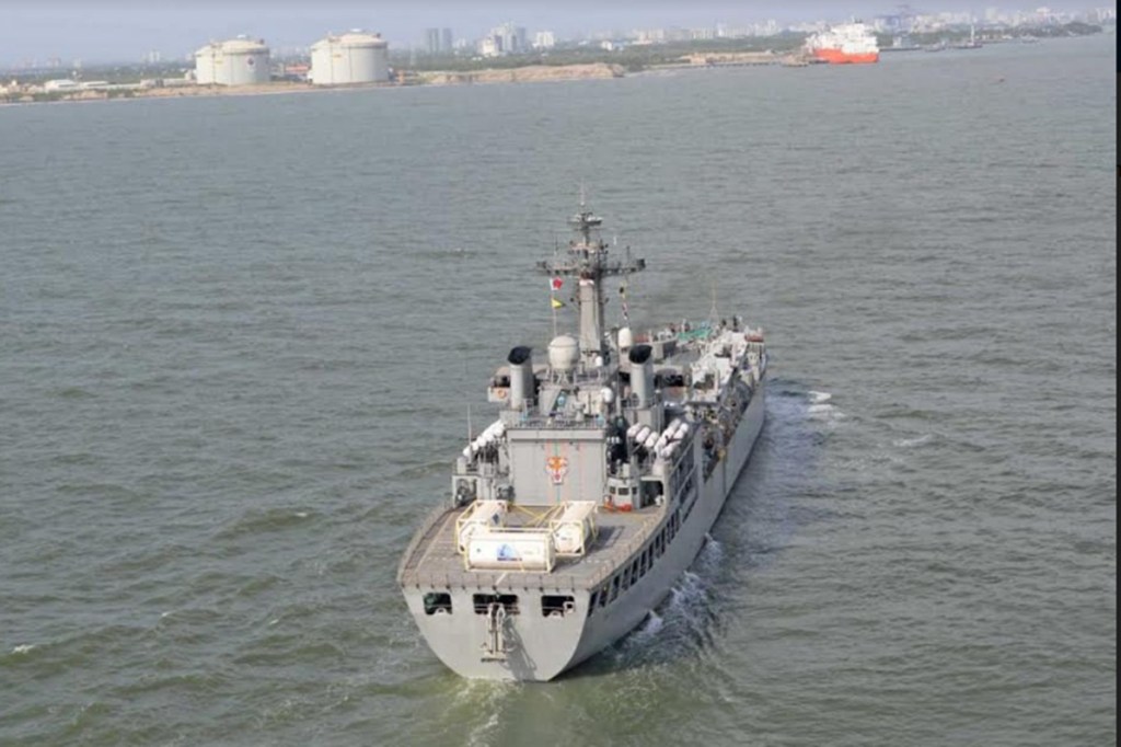 More LMO arrives on board INS Shardul of Southern Naval Command ...