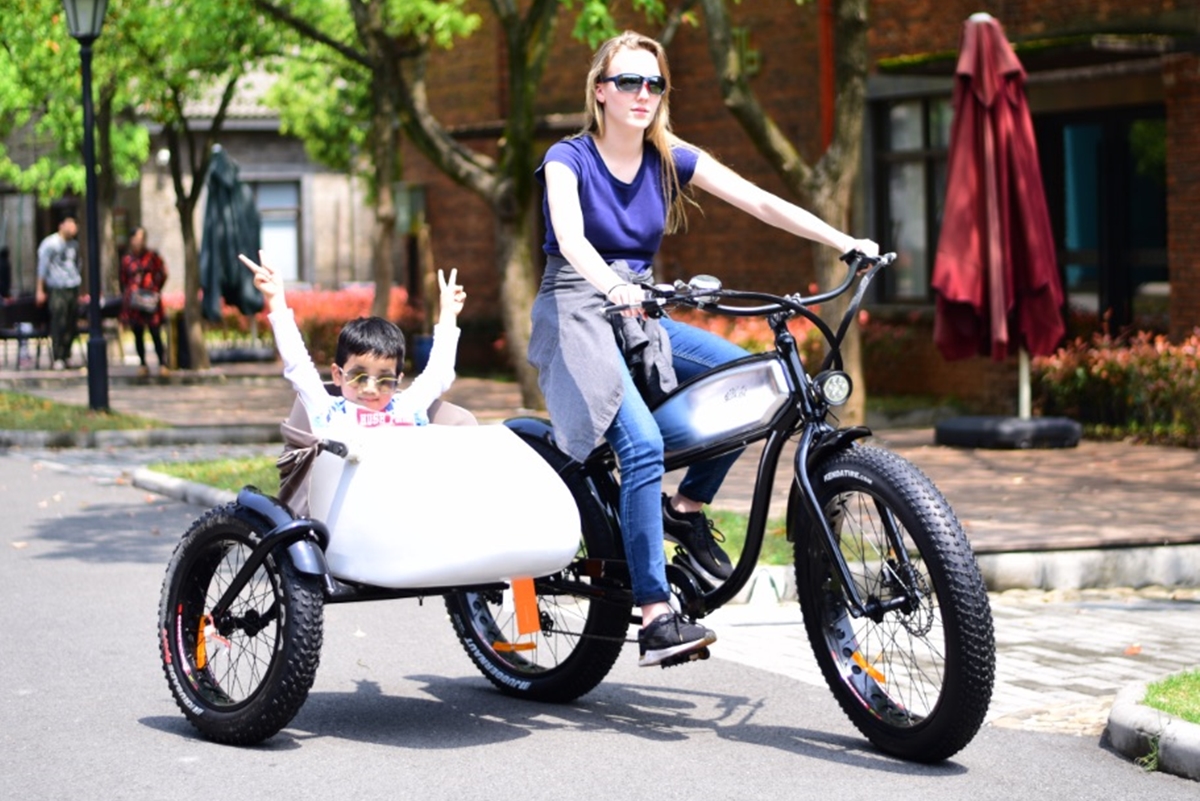 China’s weird and fun EV market: Sidecar-mounted electric bike under Rs ...