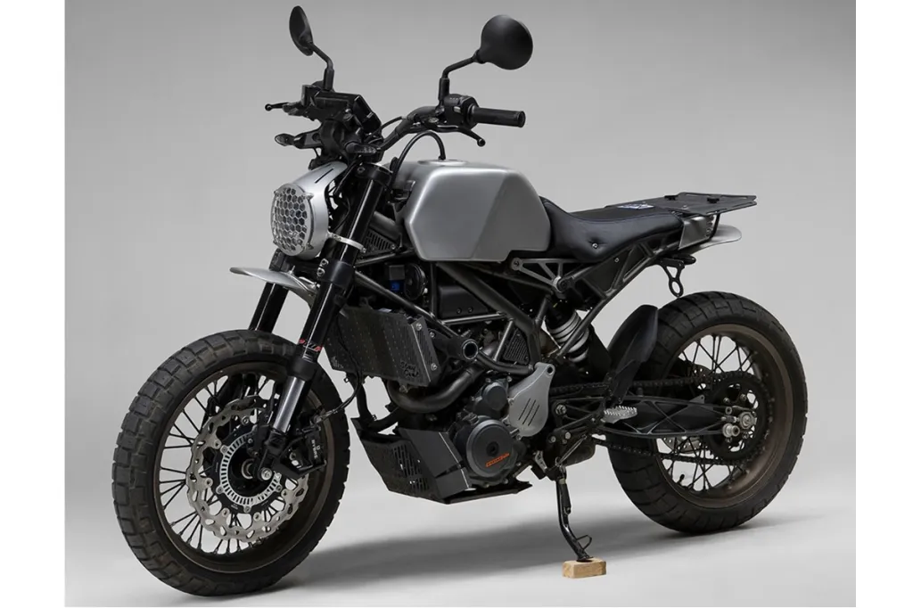 Road to off-road: KTM 390 Duke custom-built as a spunky scrambler ...