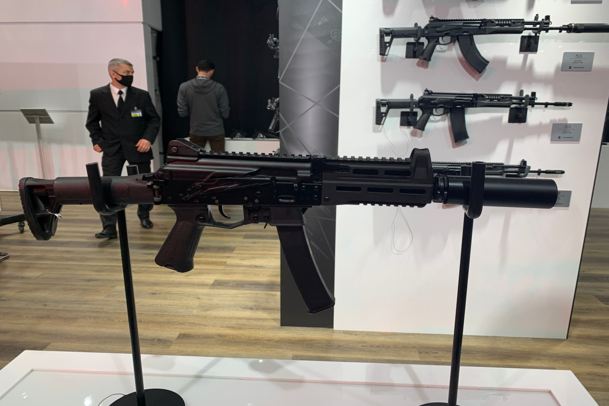 Army 2021: Kalashnikov Group unveils latest submachine guns, assault ...
