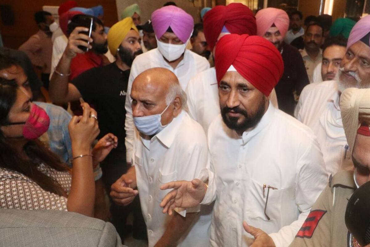 Charanjit Singh Channi Swearing-in Highlights: PM Modi congratulates ...