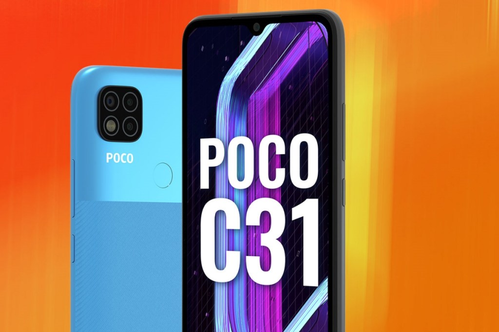 Poco C31 launched in India, is a rebranded Poco C3 with fingerprint ...