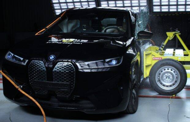 BMW iX scores 5-Star safety rating in Euro NCAP: India launch next week ...