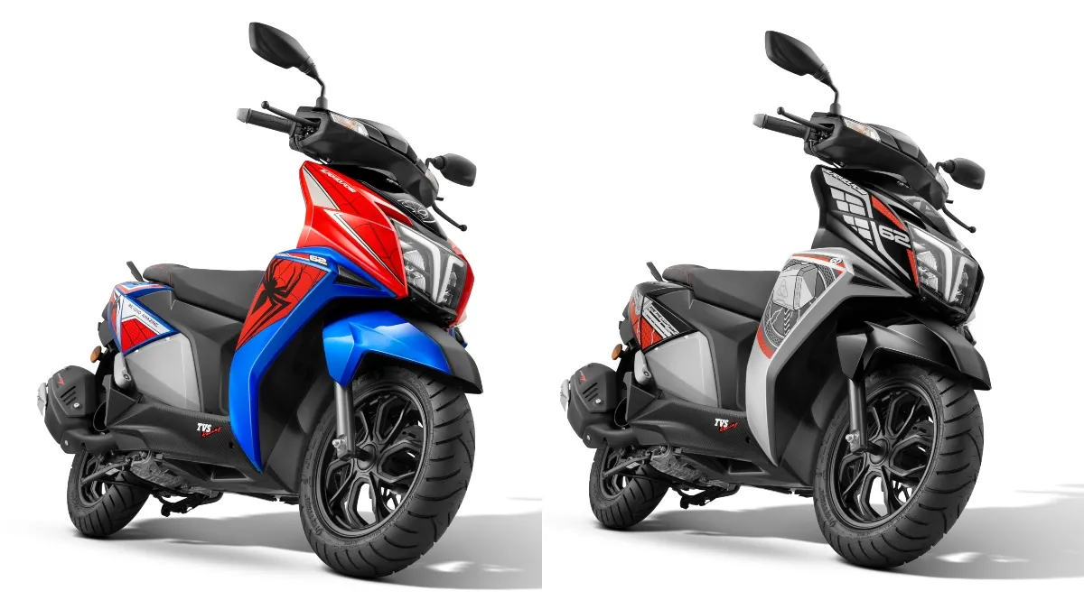 TVS NTorq 125 Spider-Man, Thor colour variants launched: Details - Bike ...