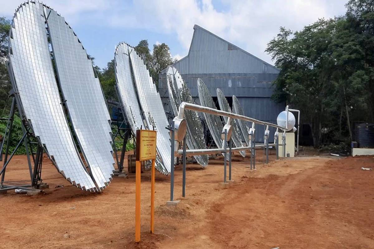 For first time, Indian Railways installs parabolic solar concentrator ...