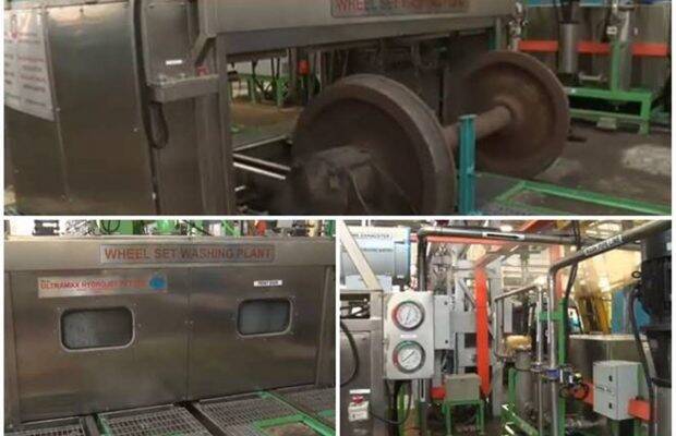 Here’s how Indian Railways is cleaning wheels with hi-tech Wheel Set ...