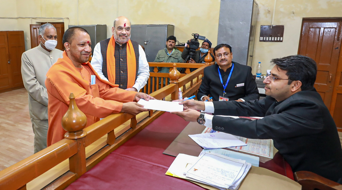 Revolver, rifle and zero criminal cases: Key details of ‘crorepati’ Yogi Adityanath’s UP Poll ...