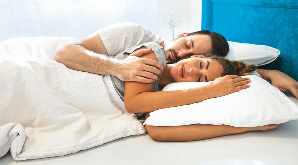 Two’s company: Getting a partner has a new benefit — a good night’s ...