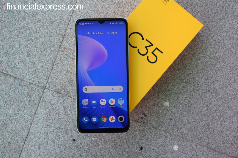 Realme C35 budget phone launched in India with 50MP triple cameras, 5 ...