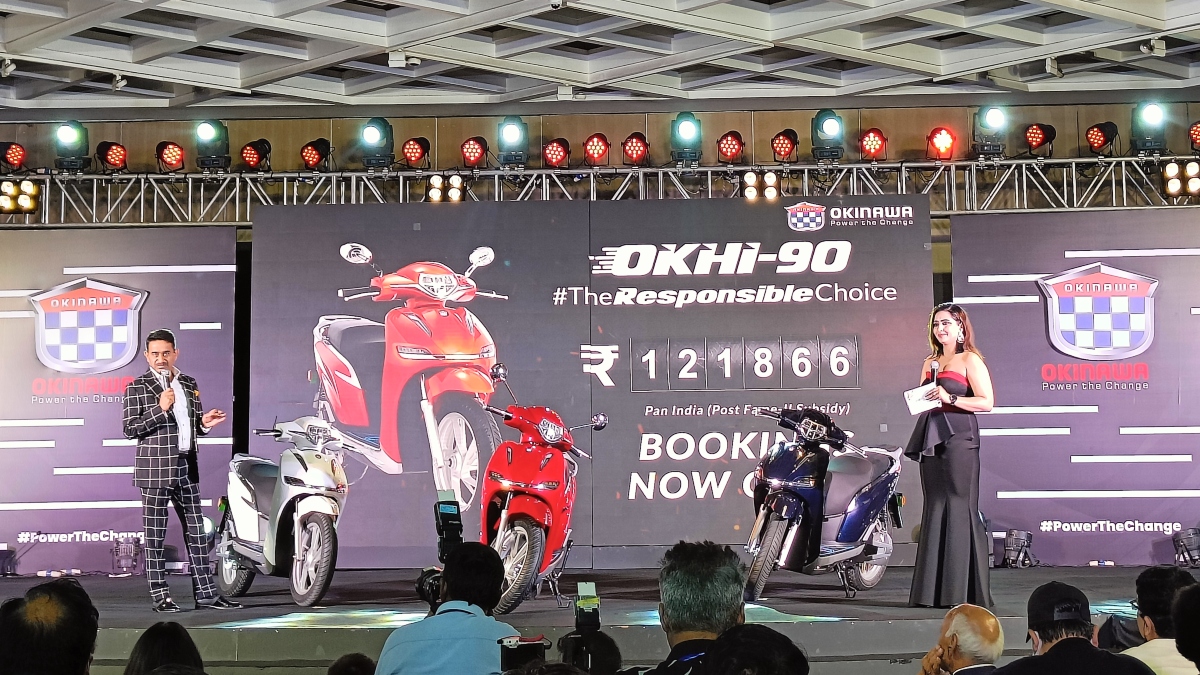 Okinawa Okhi 90 electric scooter launched at Rs 1.21 lakh: Check specs ...