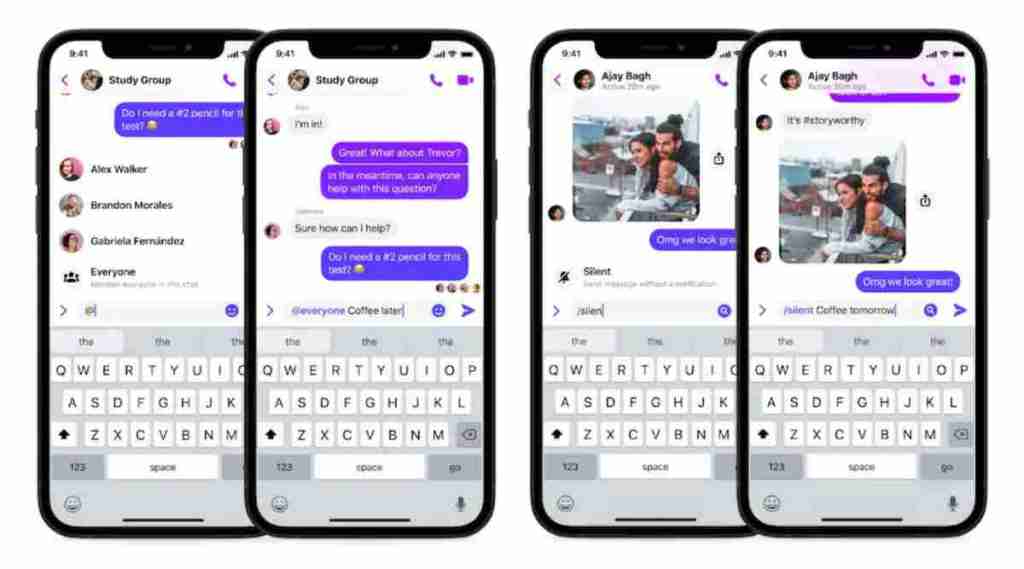 Facebook Messenger Gets ‘shortcuts To Allow Users To Send Silent