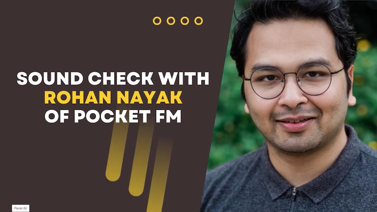 Audio is going to be one of the mainstream entertainment consumption ...