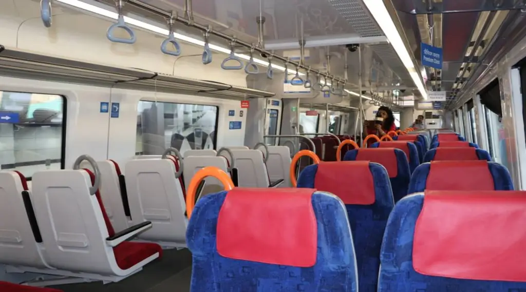 Delhi-Meerut RRTS: Check out modern & commuter-centric interiors of ...