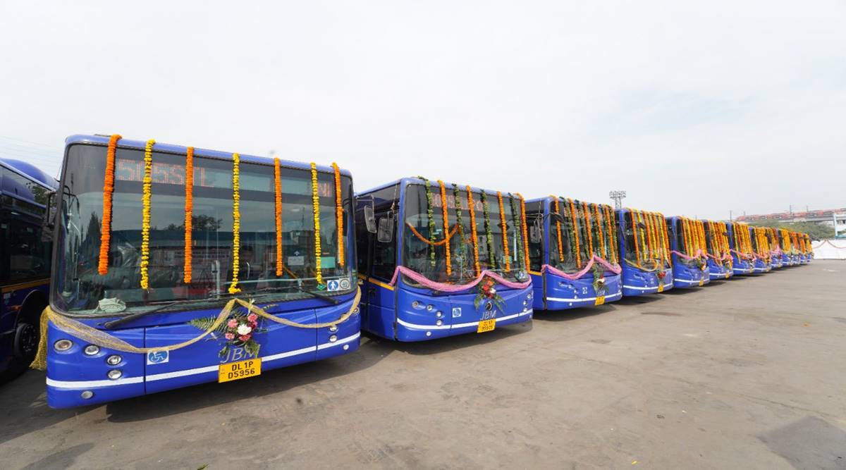 Beat the heat with an air-conditioned travel system! 80 CNG buses ...