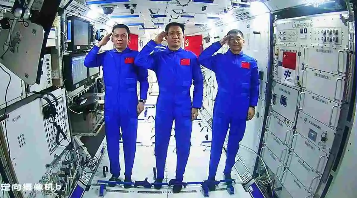 Chinese astronauts return to Earth after record 6 months on space station - Science News | The ...