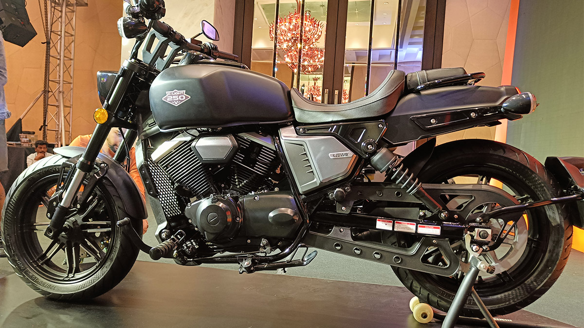 Keeway K-Light 250V Cruiser unveiled in India: Bookings open - Bike ...