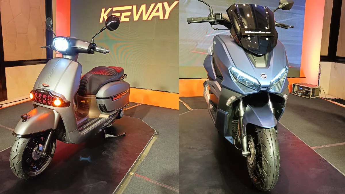 Keeway Sixties 300i, Vieste 300 scooters launched: Priced at Rs 2.99 ...