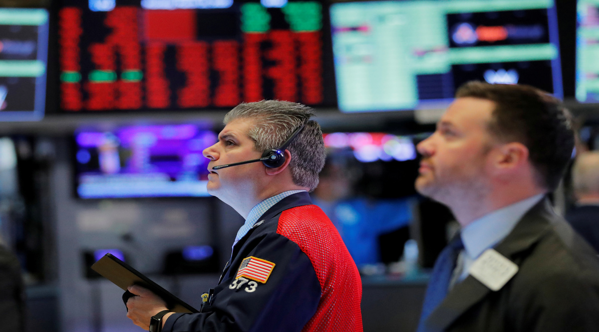 US stock market: Wall Street ends sharply higher after choppy session ...