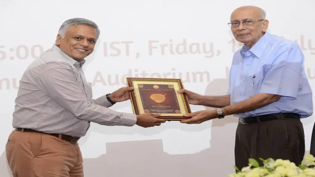 IIT Madras launches ‘V Balakrishnan Institute Chair’ dedicated to the ...